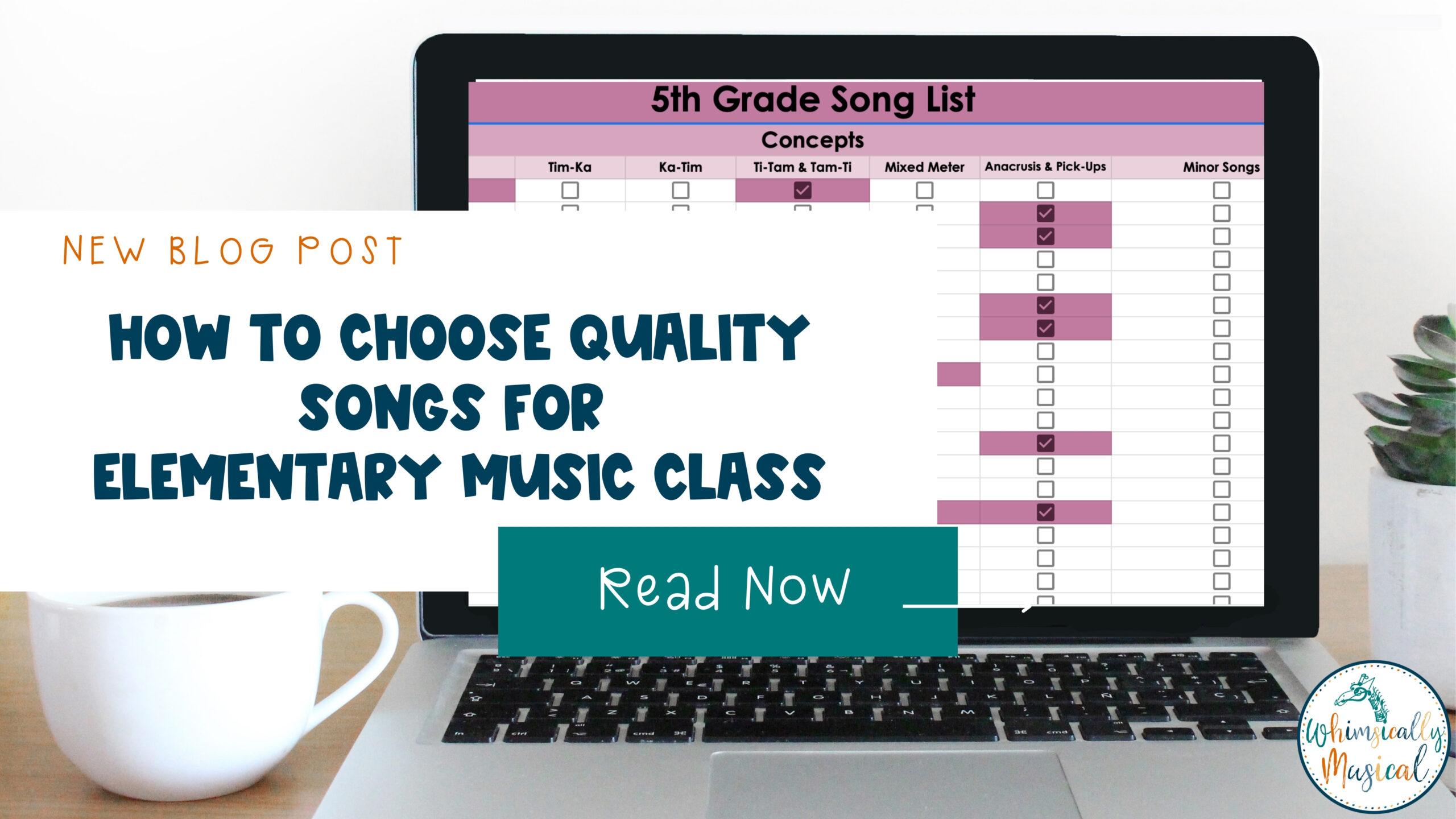 How To Choose Quality Songs For Elementary Music Class - Whimsically ...